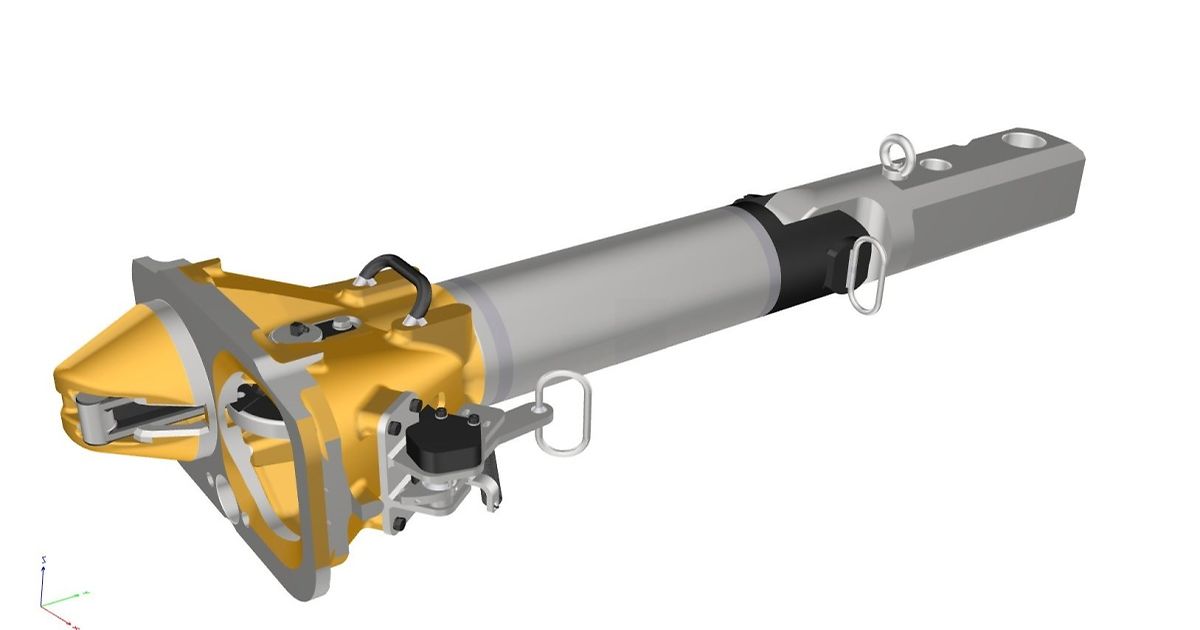 Design and testing of coupler adapter to Class 67 and 66 Locomotives
